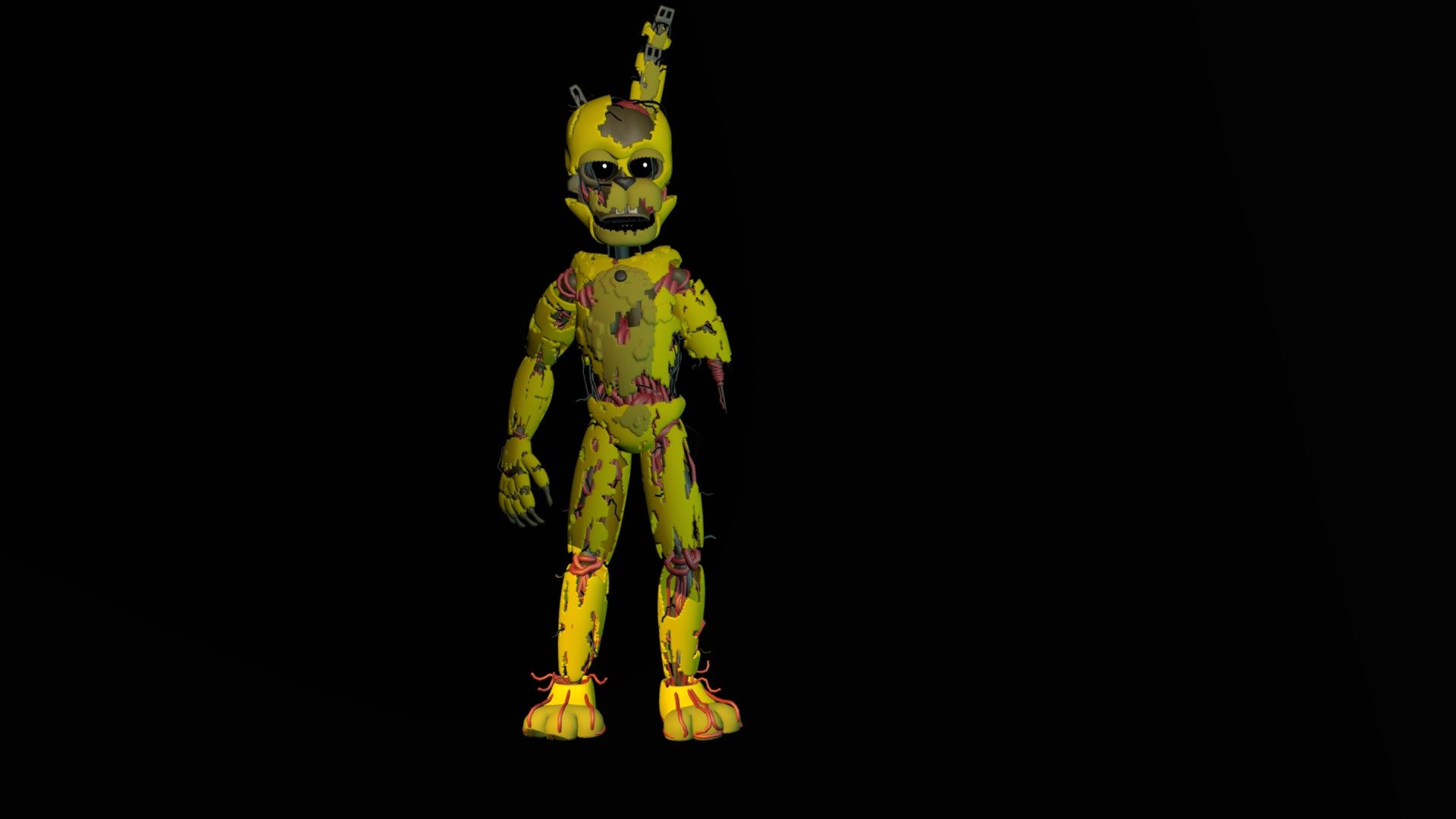 scraptrap-fnaf - 3D model by Springtrap (@dspri2028) [891260c] - Sketchfab