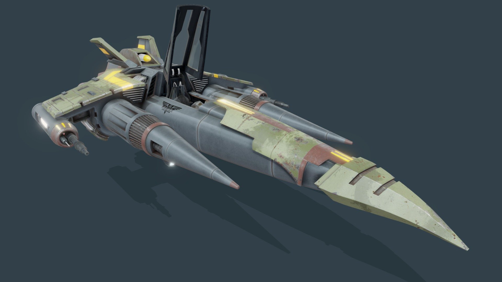 Rapier Class Fighter - Version 2 - Buy Royalty Free 3D model by Philip ...