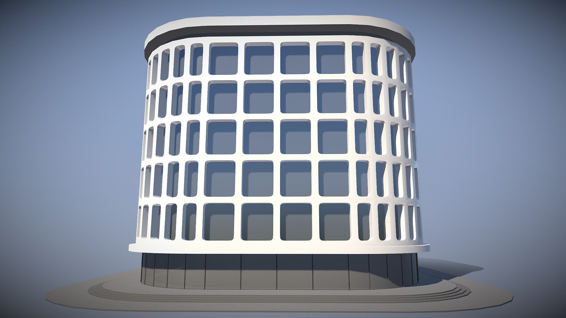 Building in concept 24a01 - Buy Royalty Free 3D model by Jinda ...