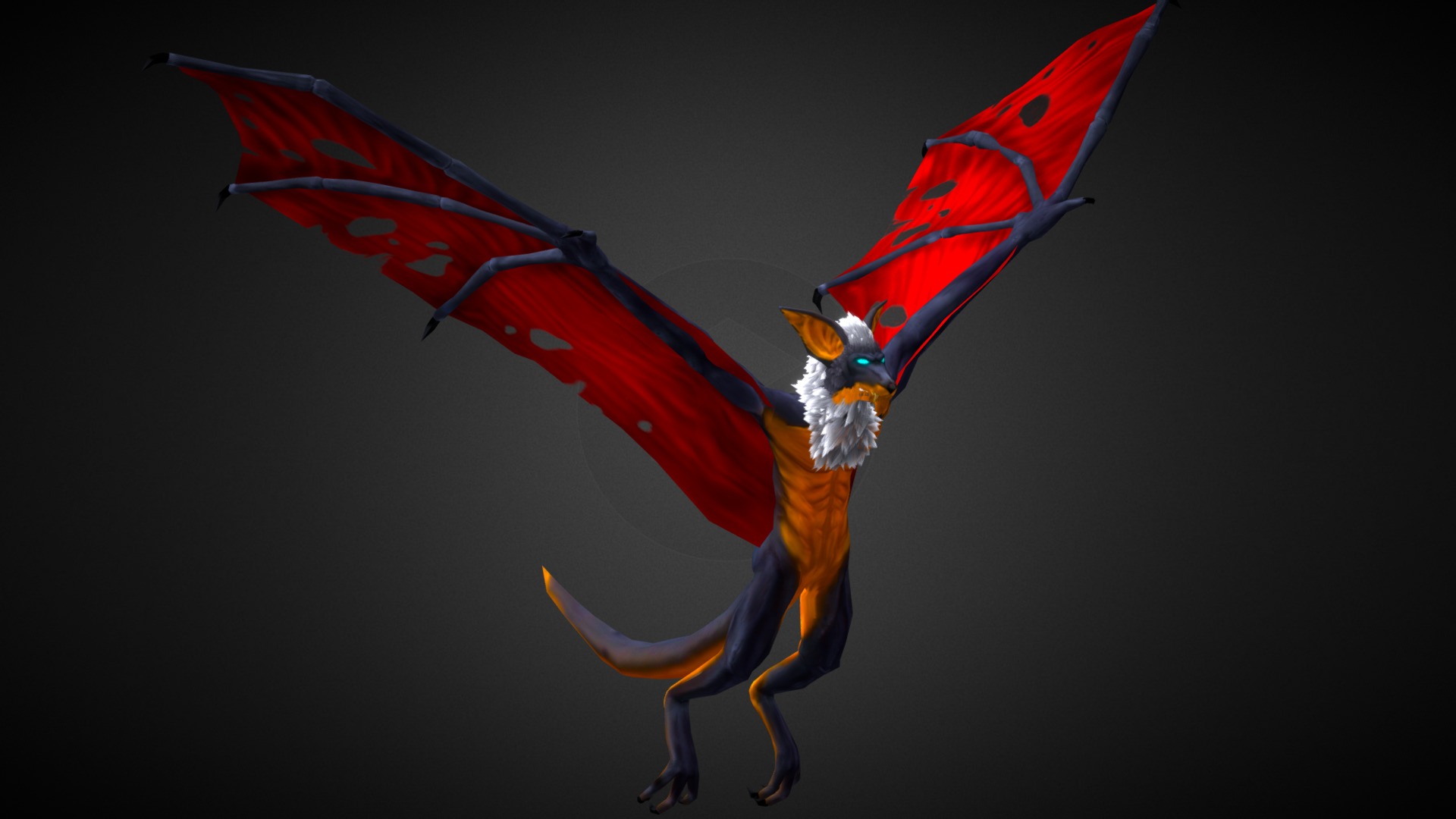 Bat - 3D model by IceMan-Studio [8912d45] - Sketchfab