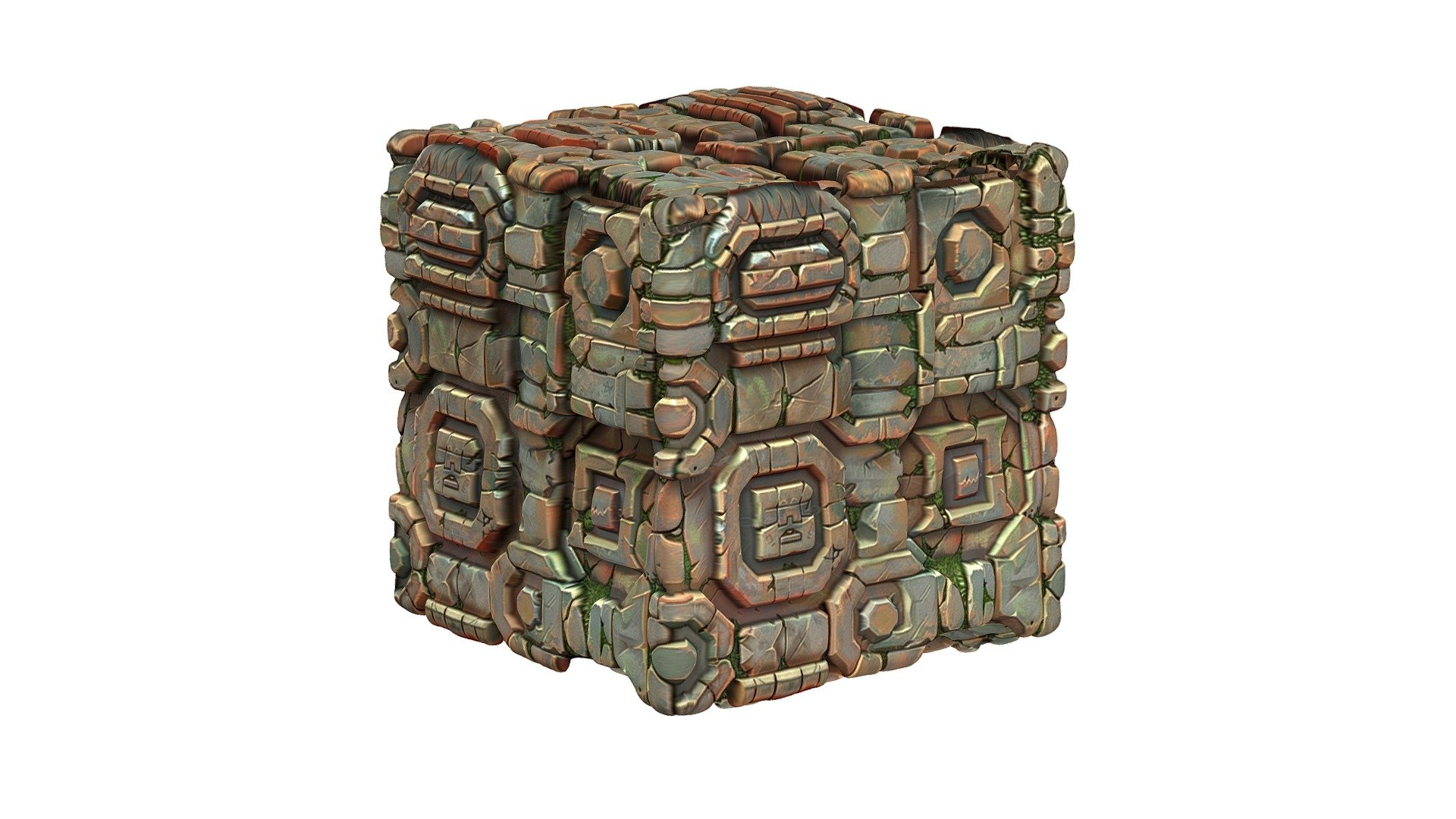 Stylized Wall Seamless Texture - Buy Royalty Free 3D model by zames1992 ...