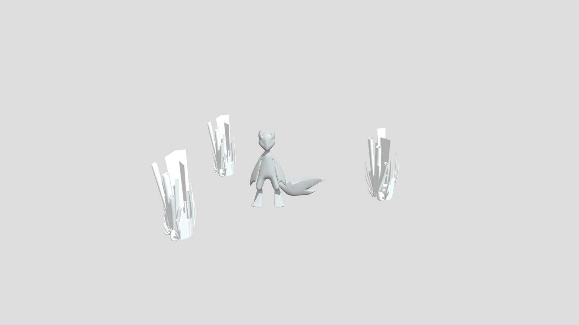 WaterMonsterB - 3D model by NotZealot [8912f05] - Sketchfab