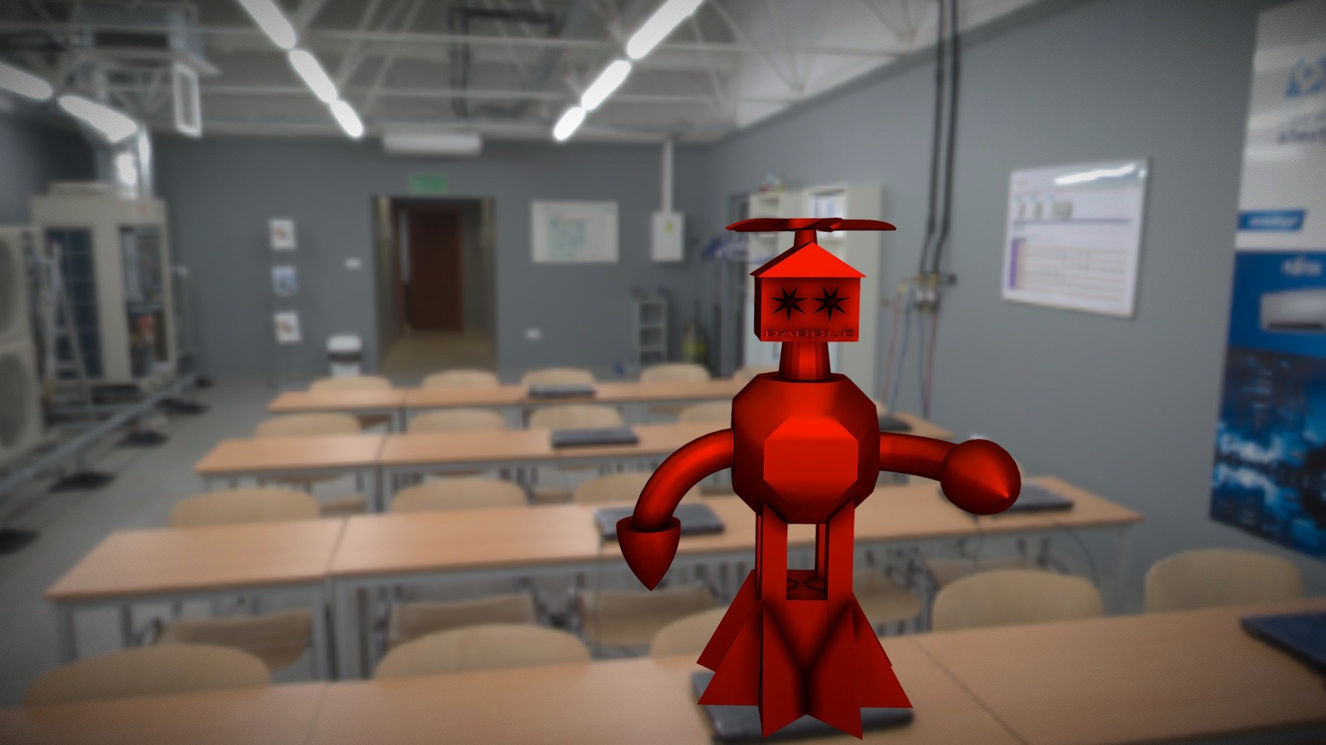 D Bot The Retro Robot - 3D model by Skorzion [8913139] - Sketchfab