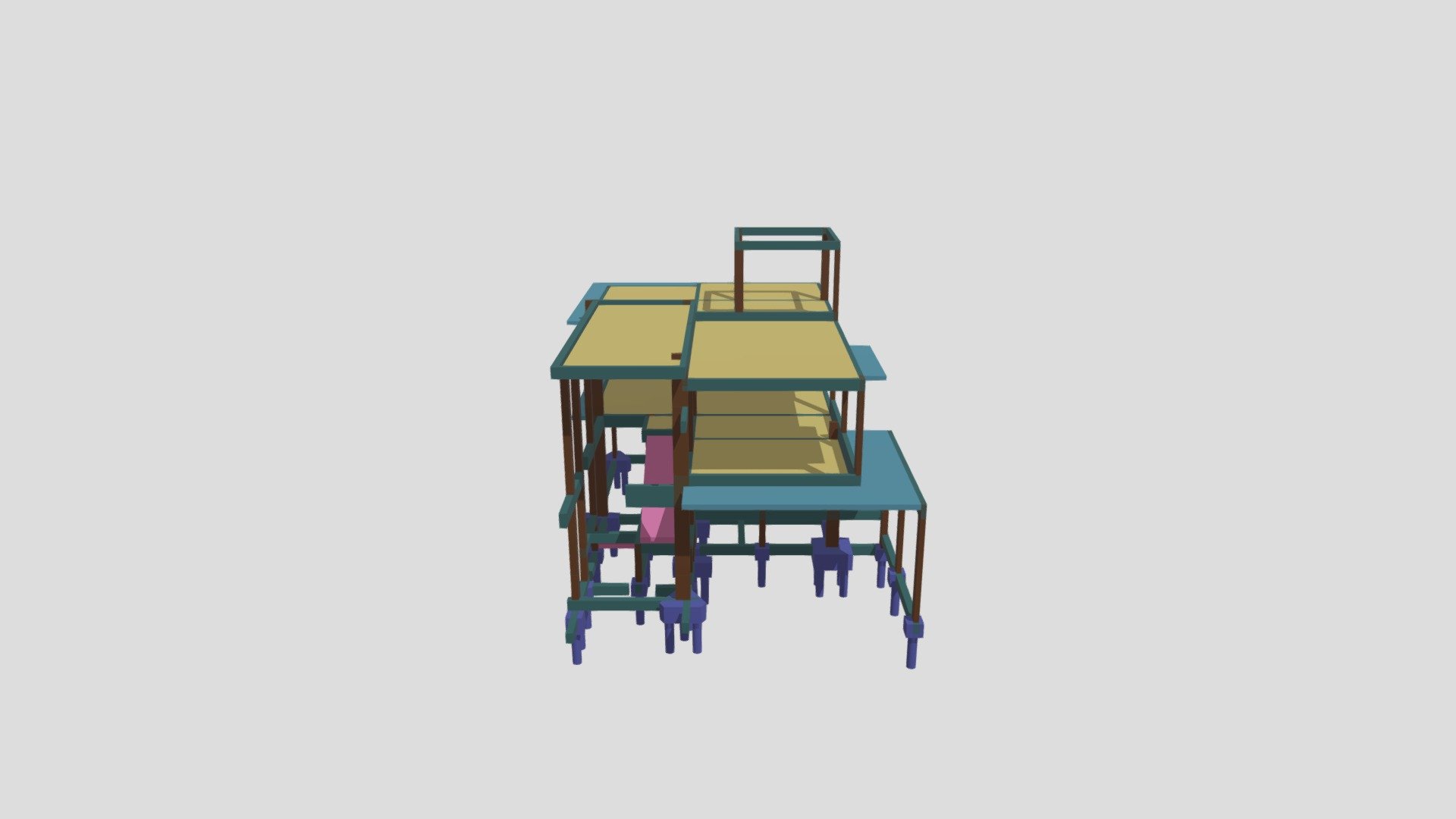 Residência EWC - Jardim Vista Bella L09 - Download Free 3D model by Daniel Freitas (@Daniel ...