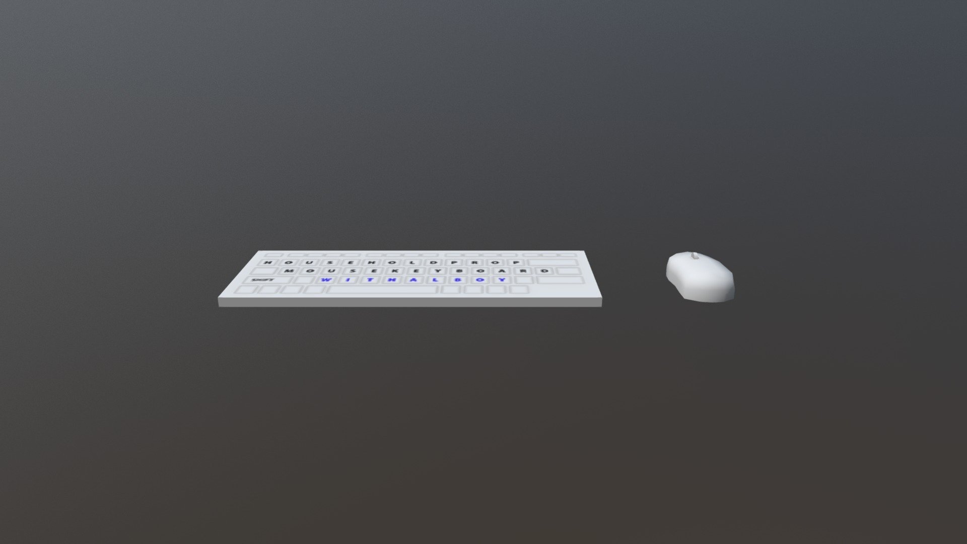Day 6 - Keyboard Mouse - 3D model by withalboy [8913d5a] - Sketchfab