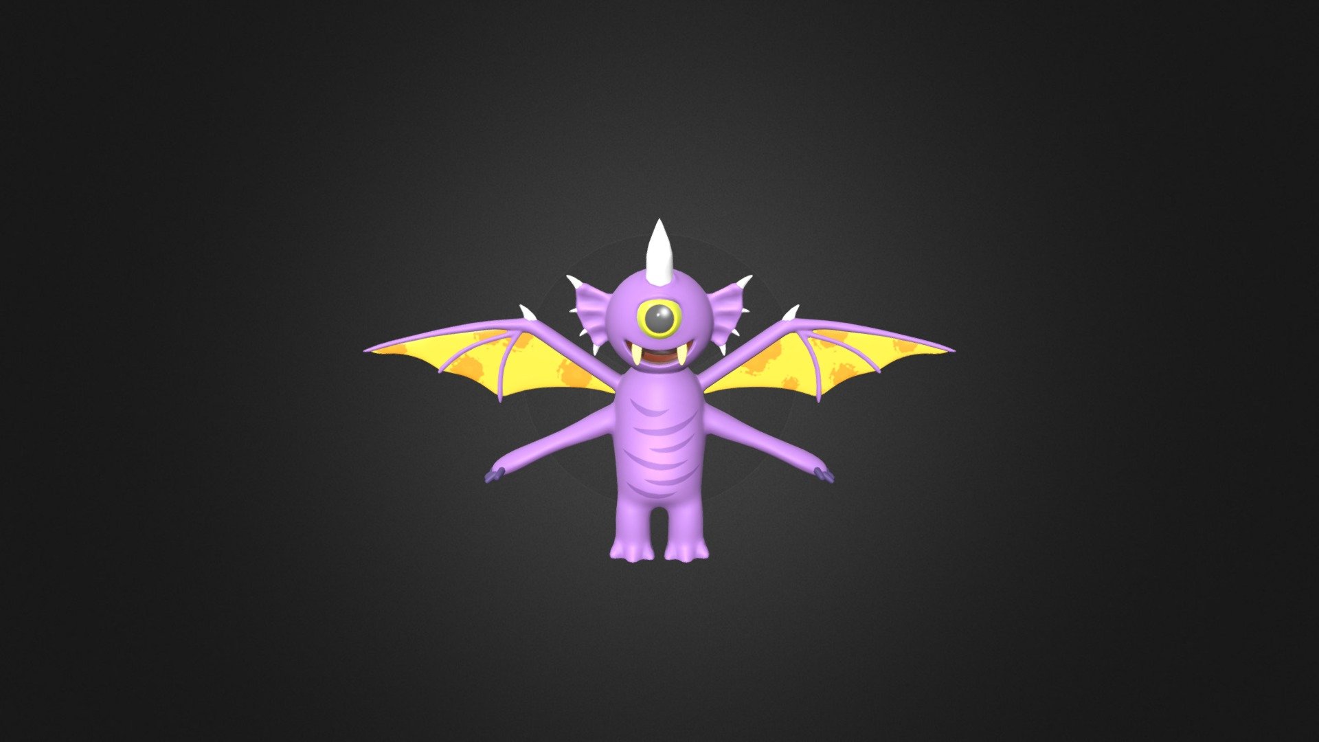 Wing Monster - 3D model by Vignesh_Gounder (@vignesh96) [8914c1a ...