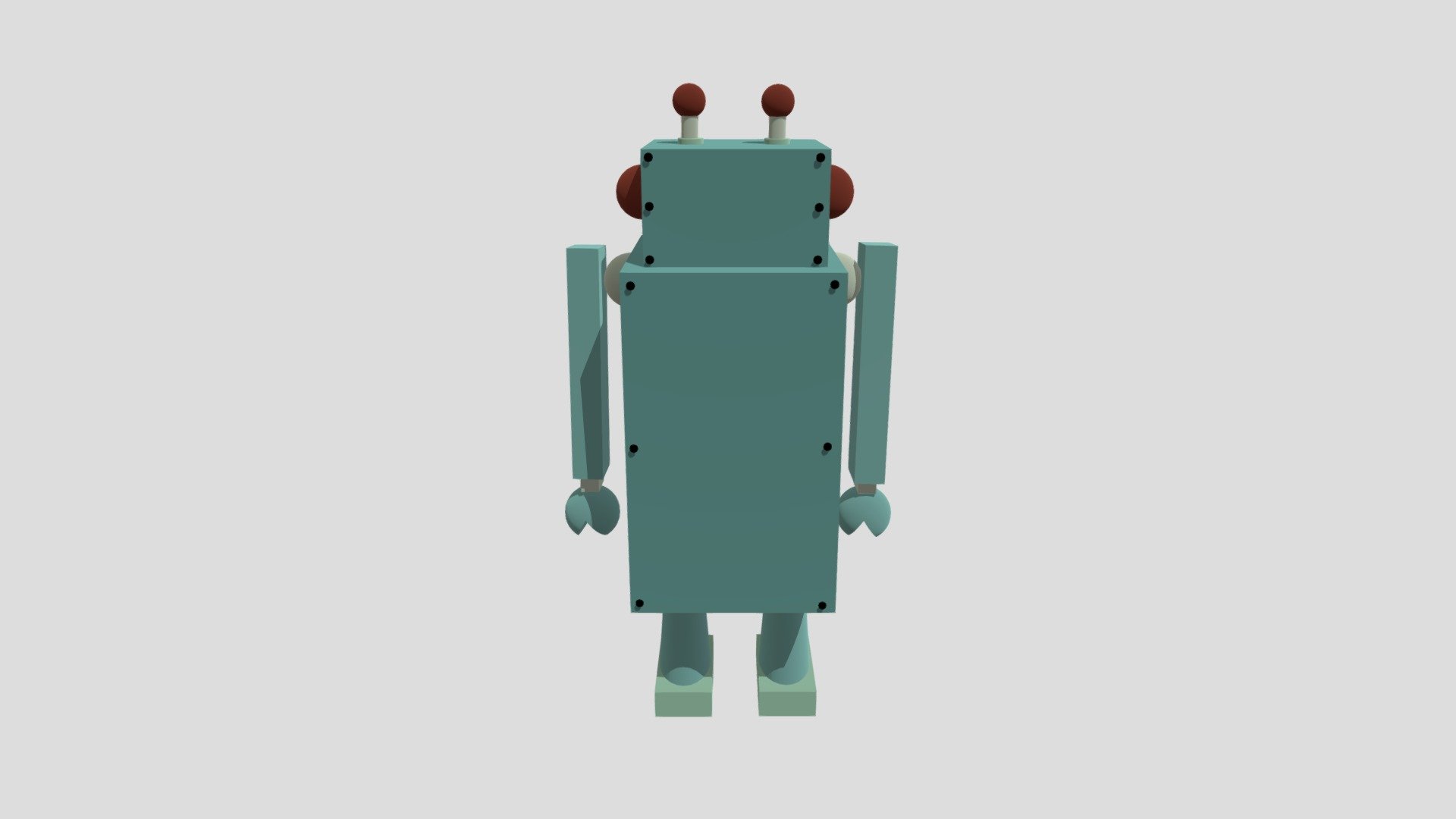 Robot01 - 3D model by anissadrianna [8915126] - Sketchfab