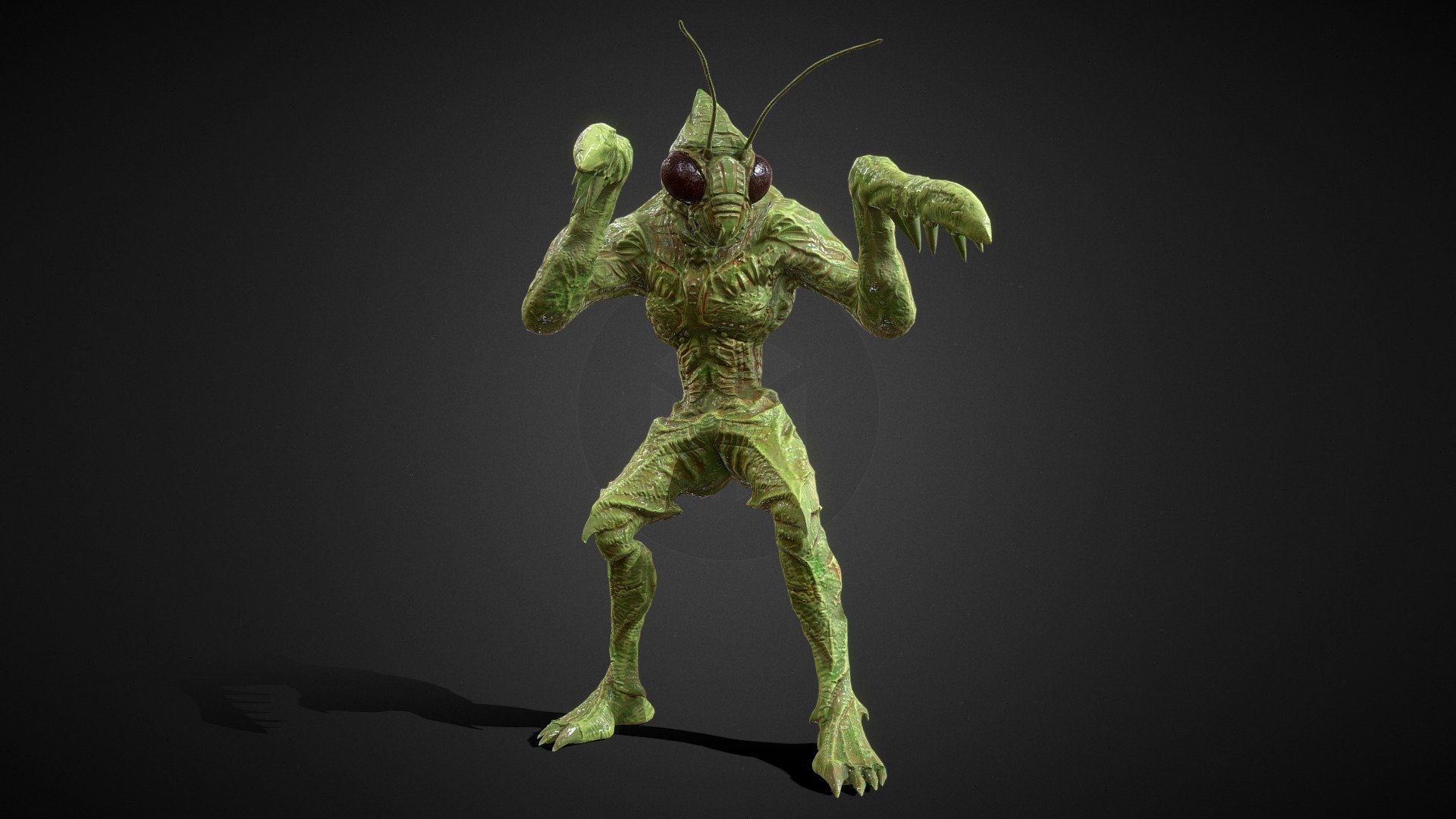Mantis Human Ver2 | HiepVu - Buy Royalty Free 3D model by HiepVu ...
