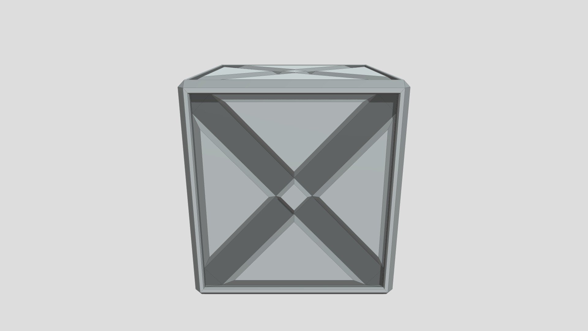 MetalCrate - 3D model by Fr0stymonkey [8916fde] - Sketchfab