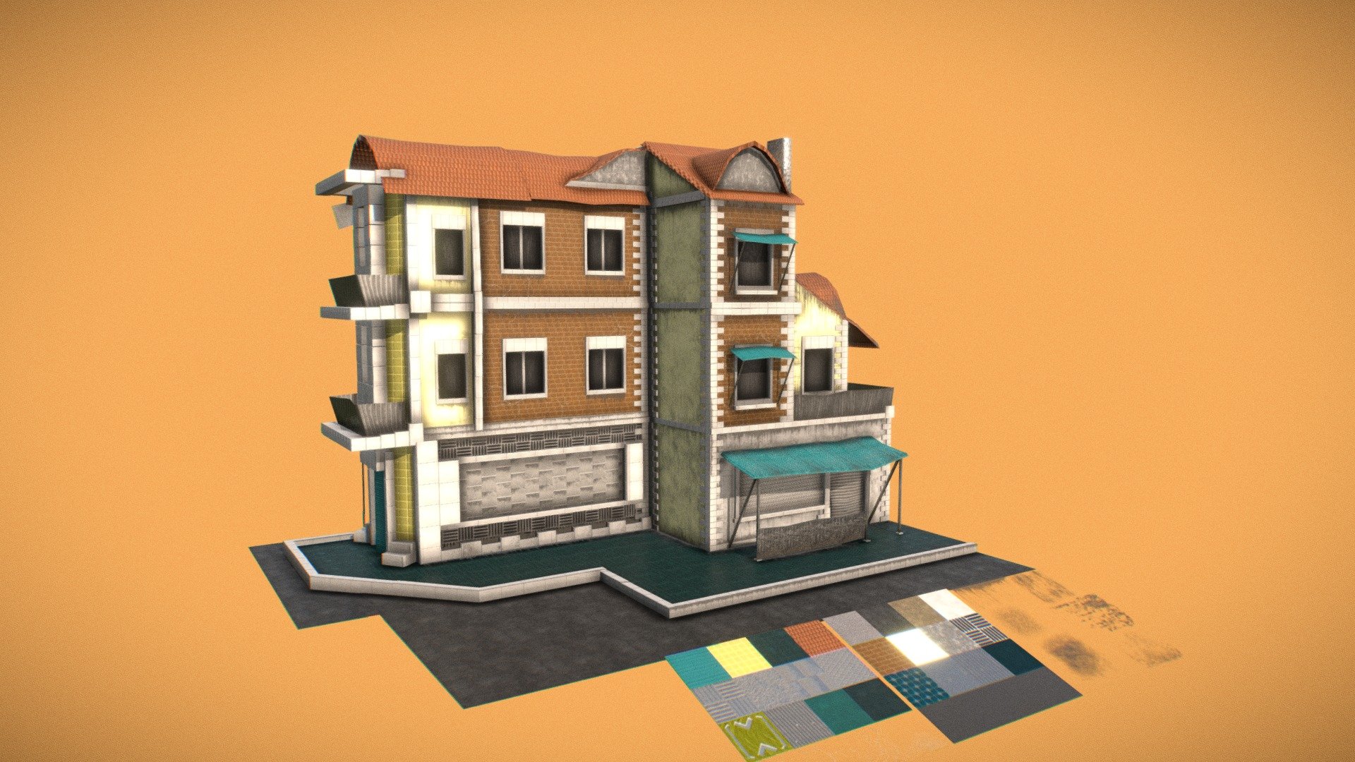 mini-environment challenge - 3D model by DEYMAR [8917d6e] - Sketchfab