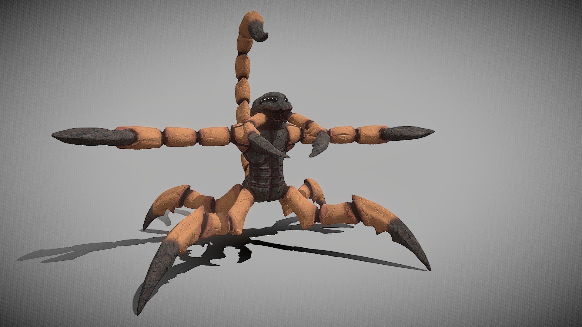 Scorpion - 3D model by LordMillaStudios [89180bf] - Sketchfab