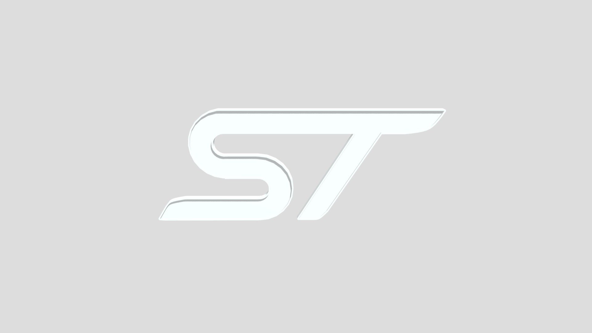 ST Logo - 3D model by Adrián Rodríguez (@adrianrodriguez) [8919c27 ...
