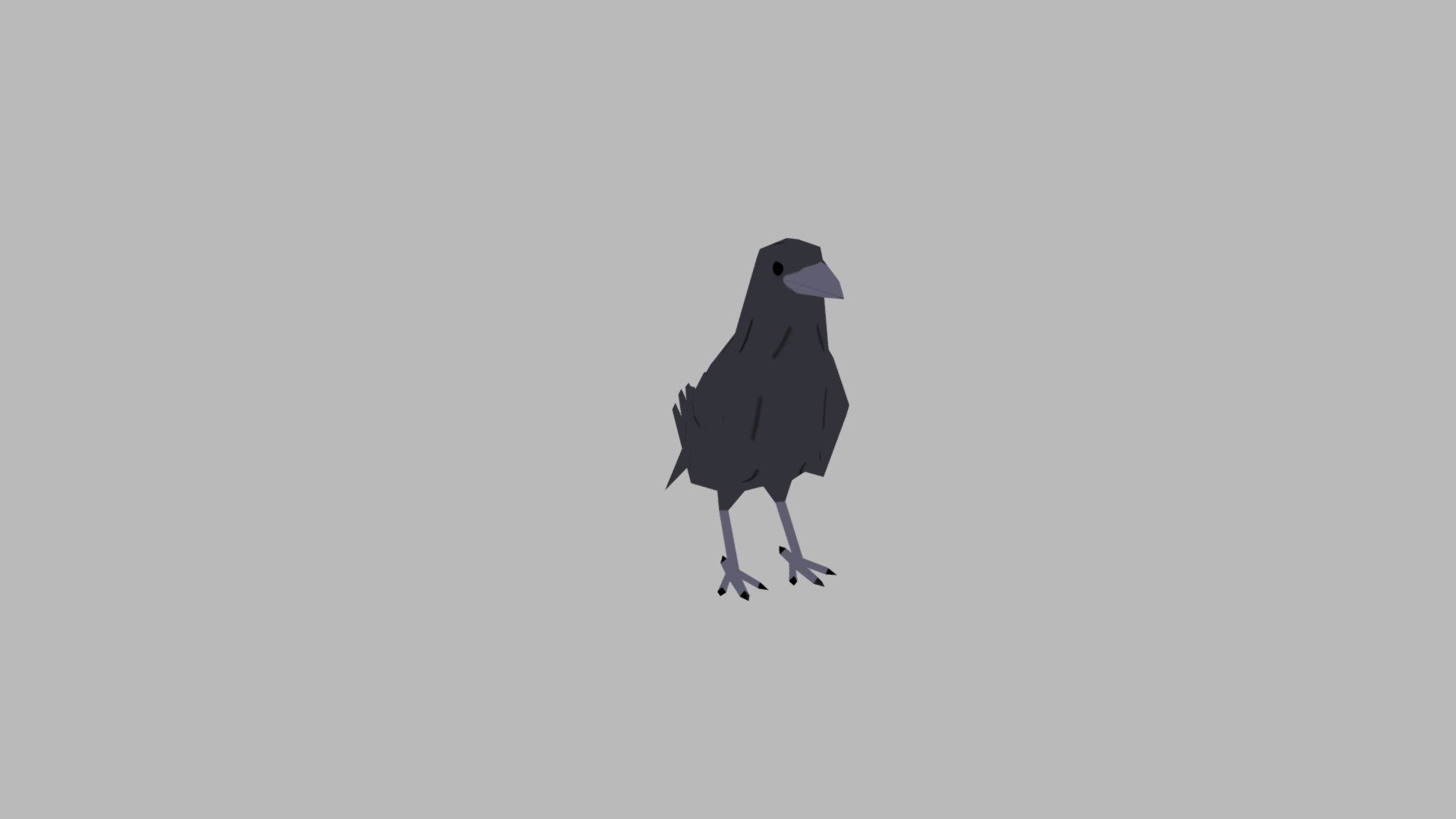 Crow - 3D model by World-StMn (@worldstmn) [8919c8c] - Sketchfab