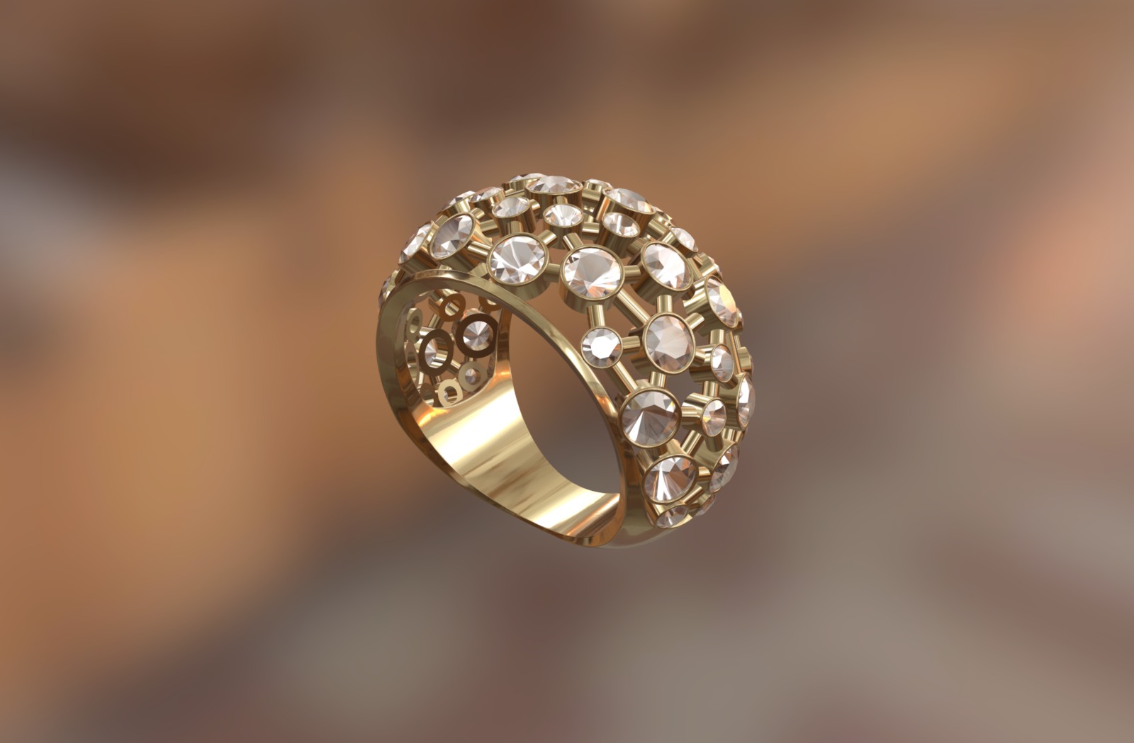 527 - Golden Ring - 3D model by Lizardsking [8919e72] - Sketchfab