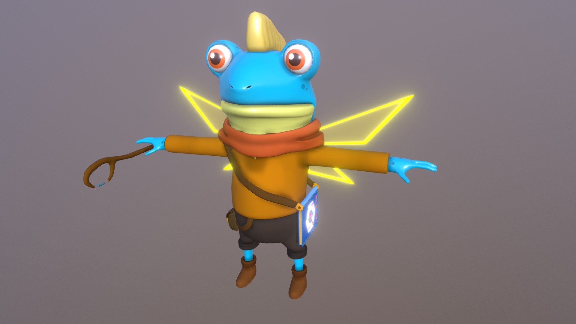 Magic Frog Character Design - 3D model by luigi_Mk02 (@luigi012 ...