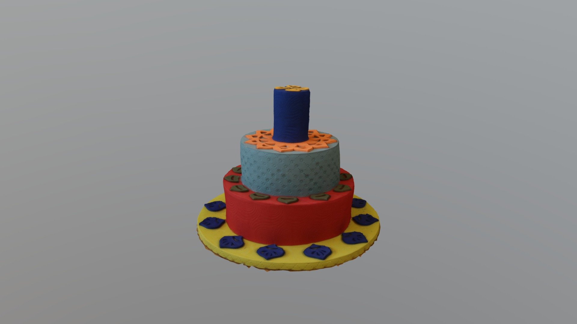 Liesbeth Hensels - Taart - 3D model by CKC Digital Art Lab (@digitalartlab) [891b22e] - Sketchfab