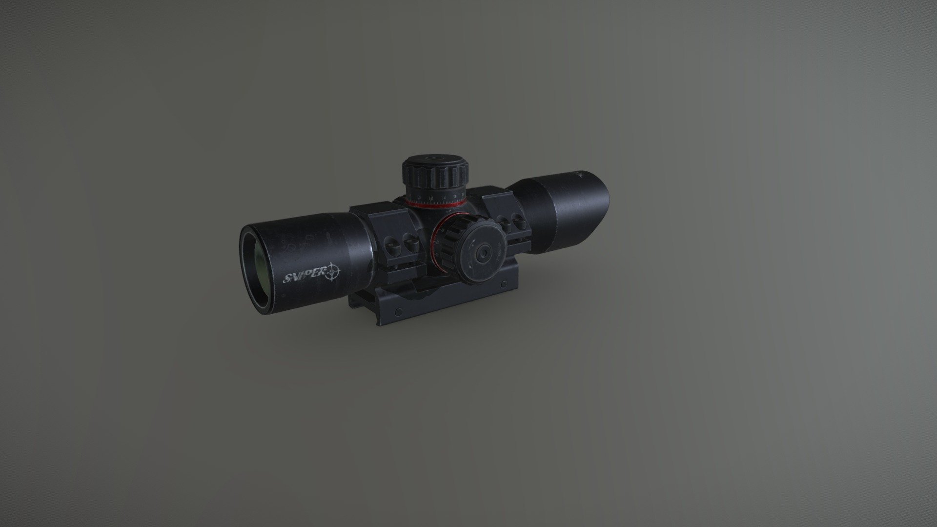 Sniper scope RD 30 L - 3D model by StavJoey23 (@joeystav23) [891be4b ...