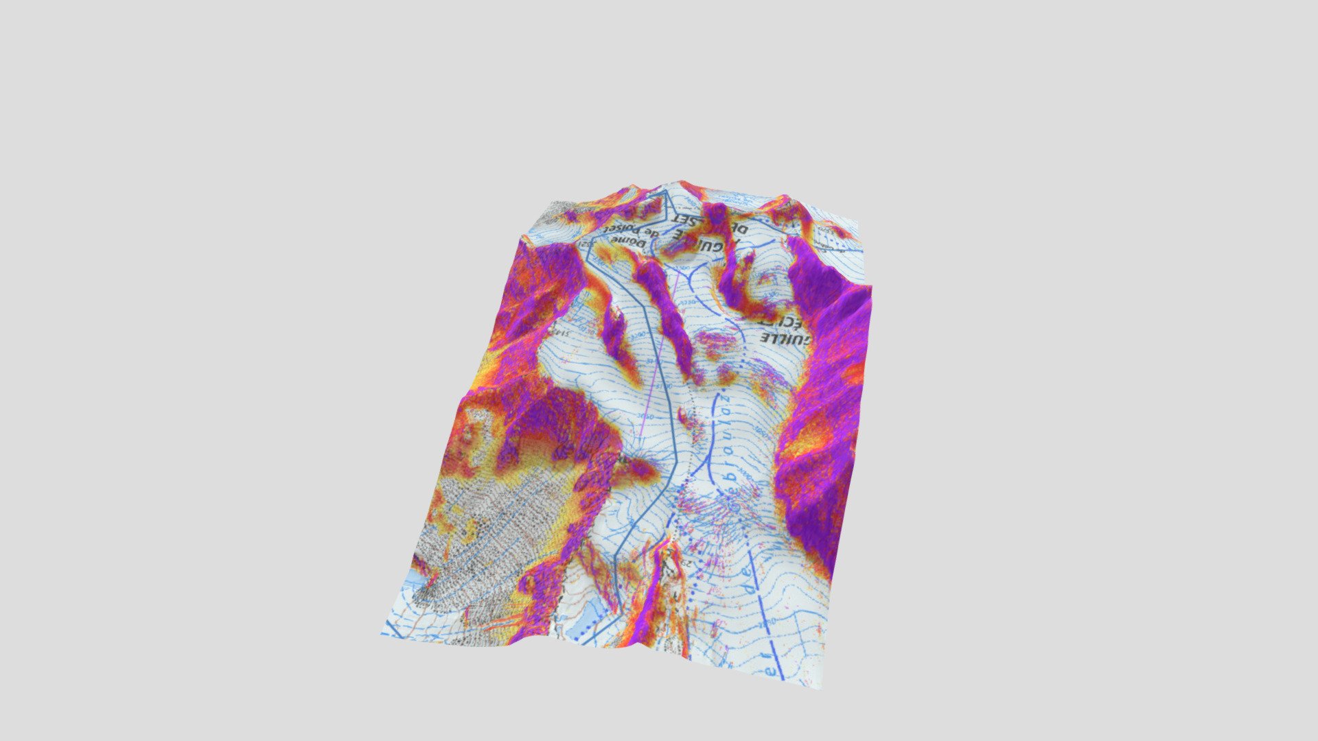 glacier gebroulaz descente - 3D model by xavier cailhol (@x.cailhol07 ...