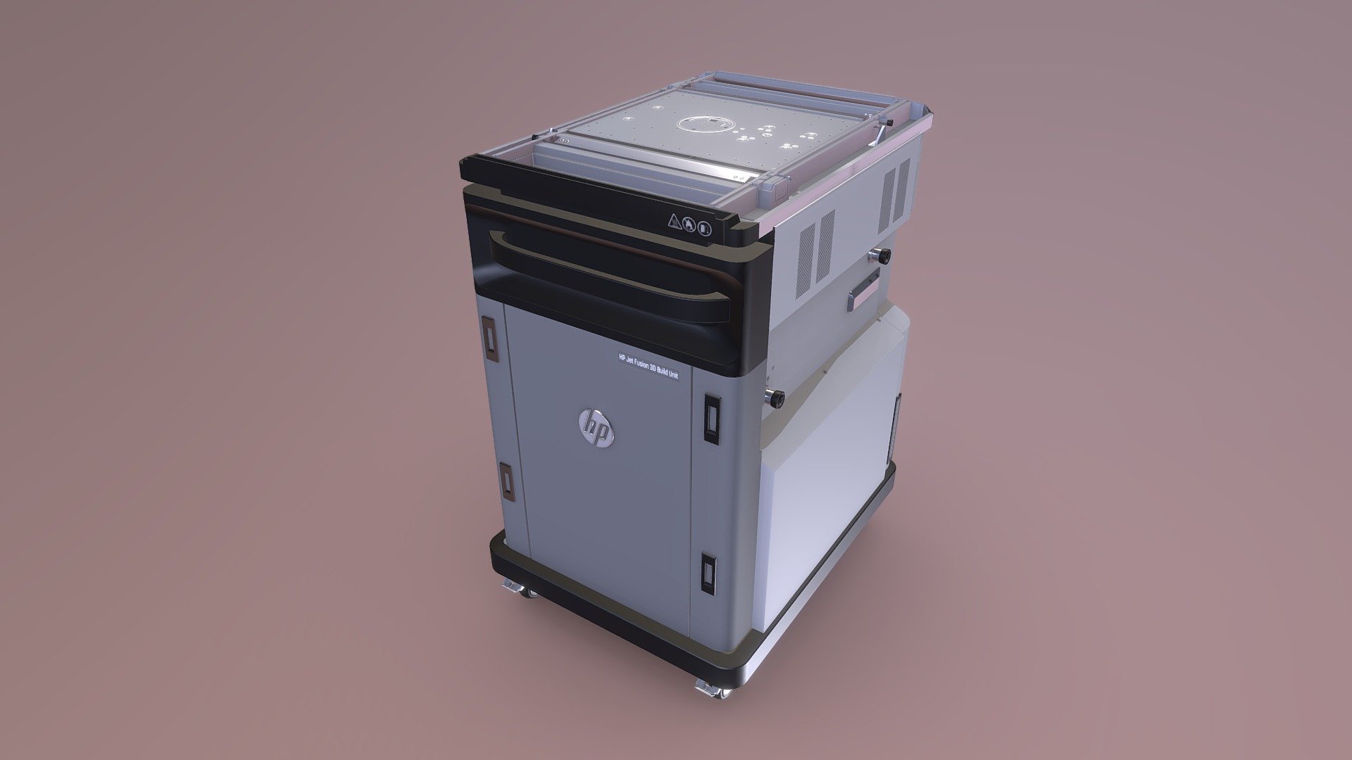 HP Jet Fusion - Build Unit - 3D model by Hisshadow [891cc2f] - Sketchfab