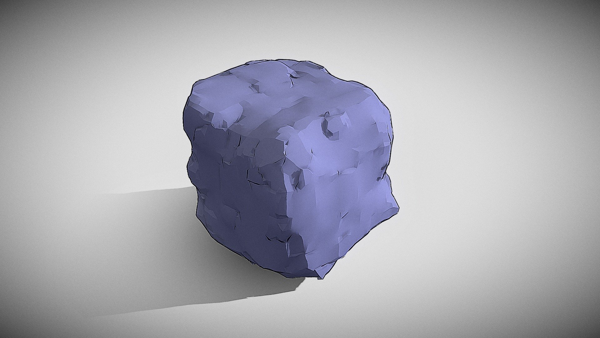 Stone Cube - Outlined - Download Free 3D model by tamminen [891cd8f ...