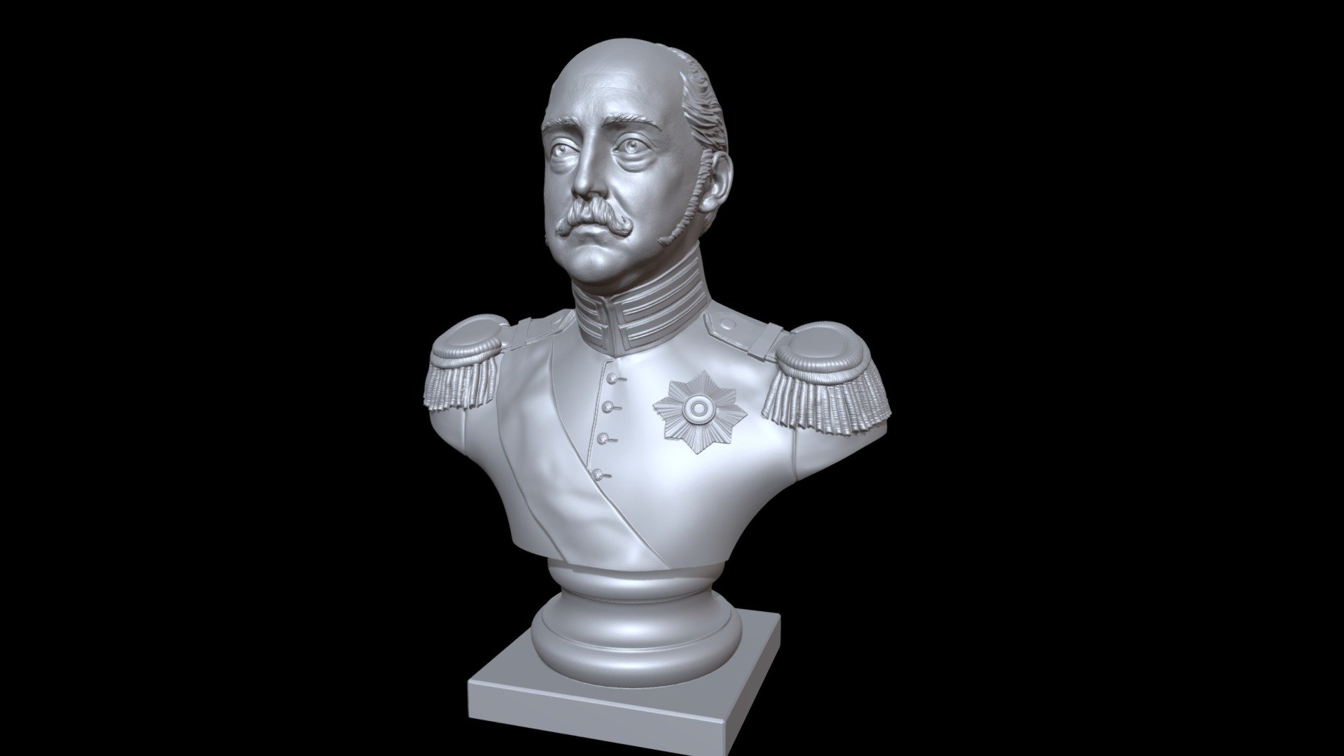 Nicholas I of Russia - 3D model by Rouker [891f7f8] - Sketchfab
