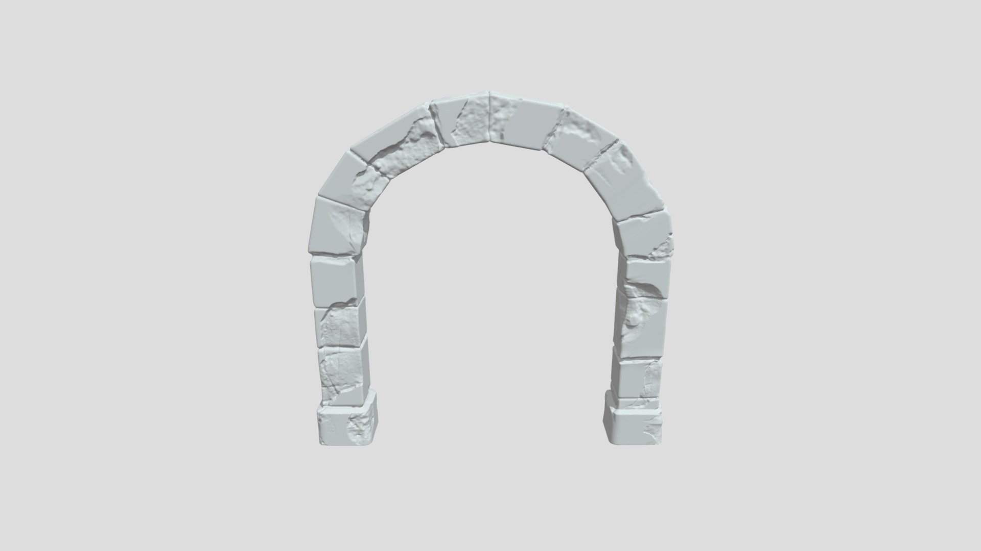 Damaged Stone Arch - Download Free 3D model by Presiyan.Velev [89209a3 ...