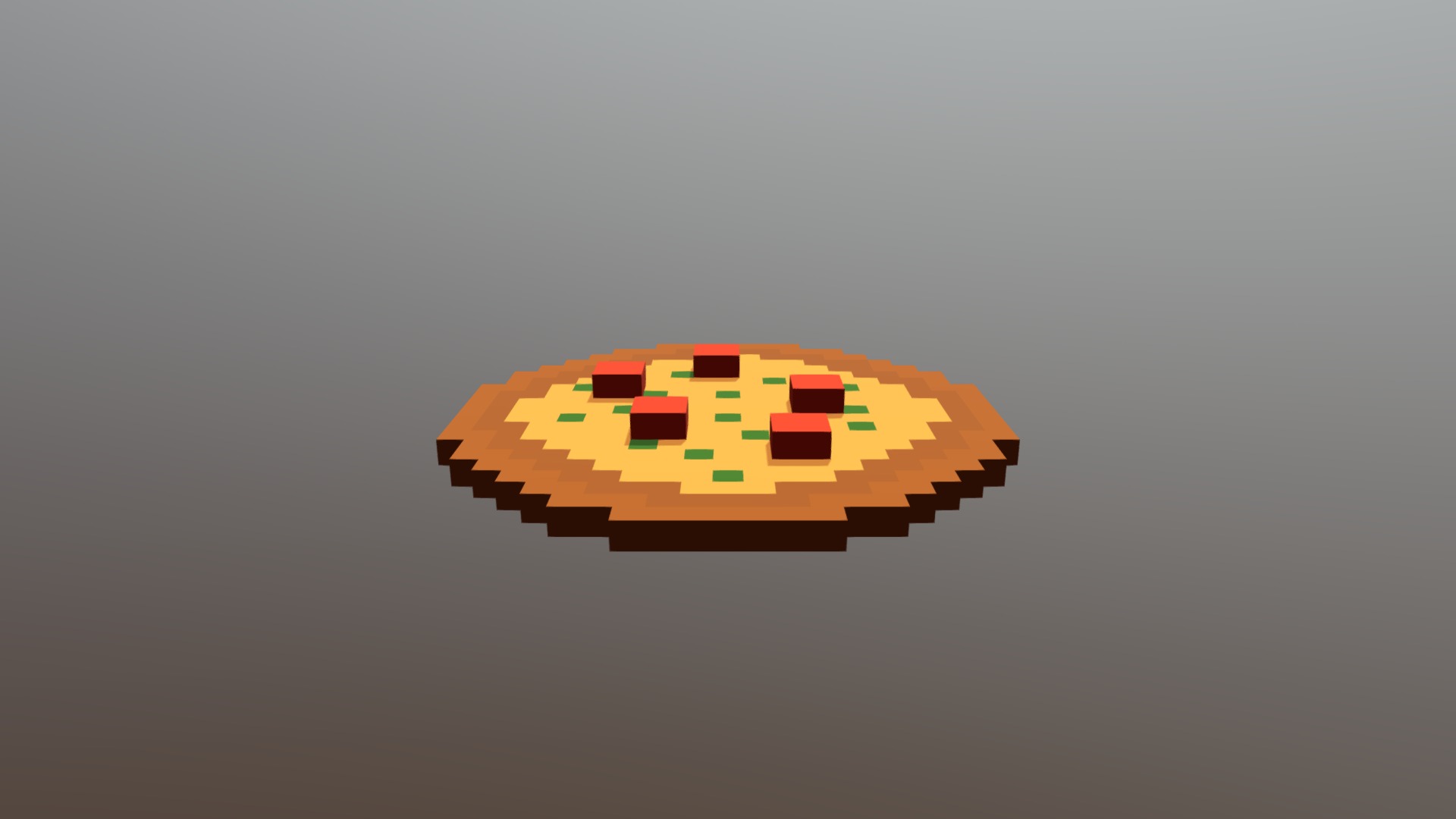 (Pixel) Pizza - Download Free 3D model by samcurtiswright [8921360 ...