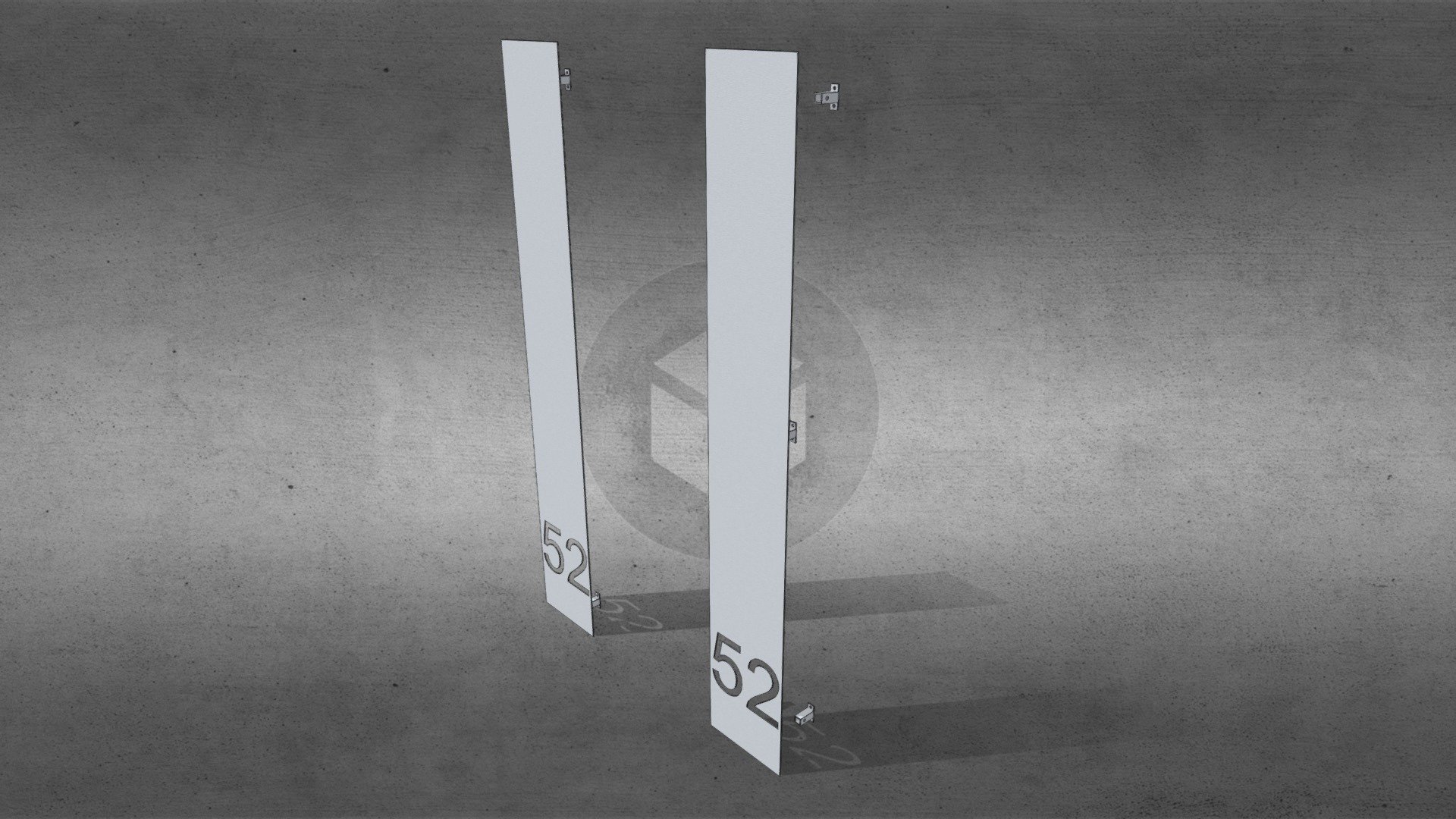 Panou numar 52 - Download Free 3D model by Naidar - InoxArt ...