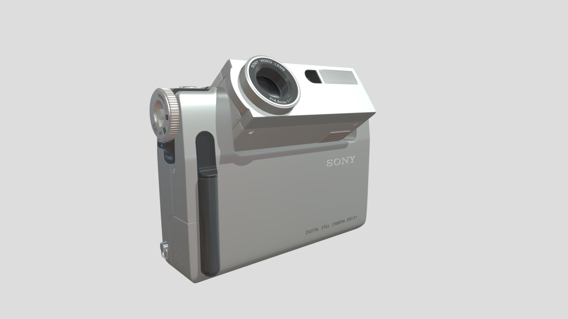 Sony DSC F1 Camera - Download Free 3D model by Rushyit [892553d ...