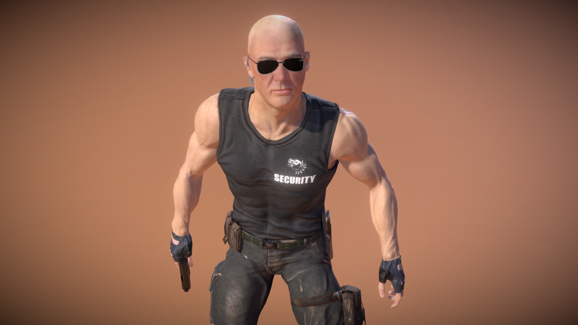 Security Agent - 3D model by verena stabel (@kling) [8926561] - Sketchfab