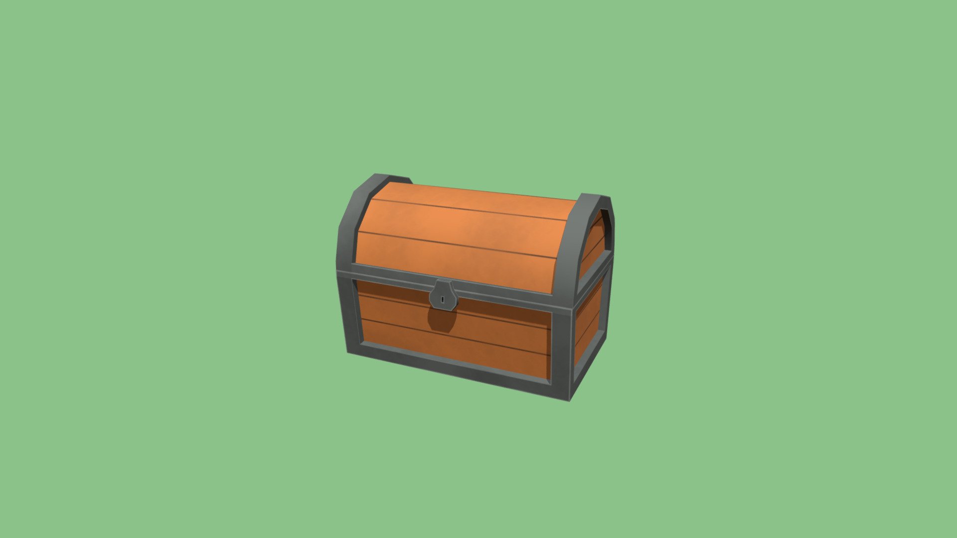 Chest Low Poly - 3D model by bruno.lupercio [8926681] - Sketchfab