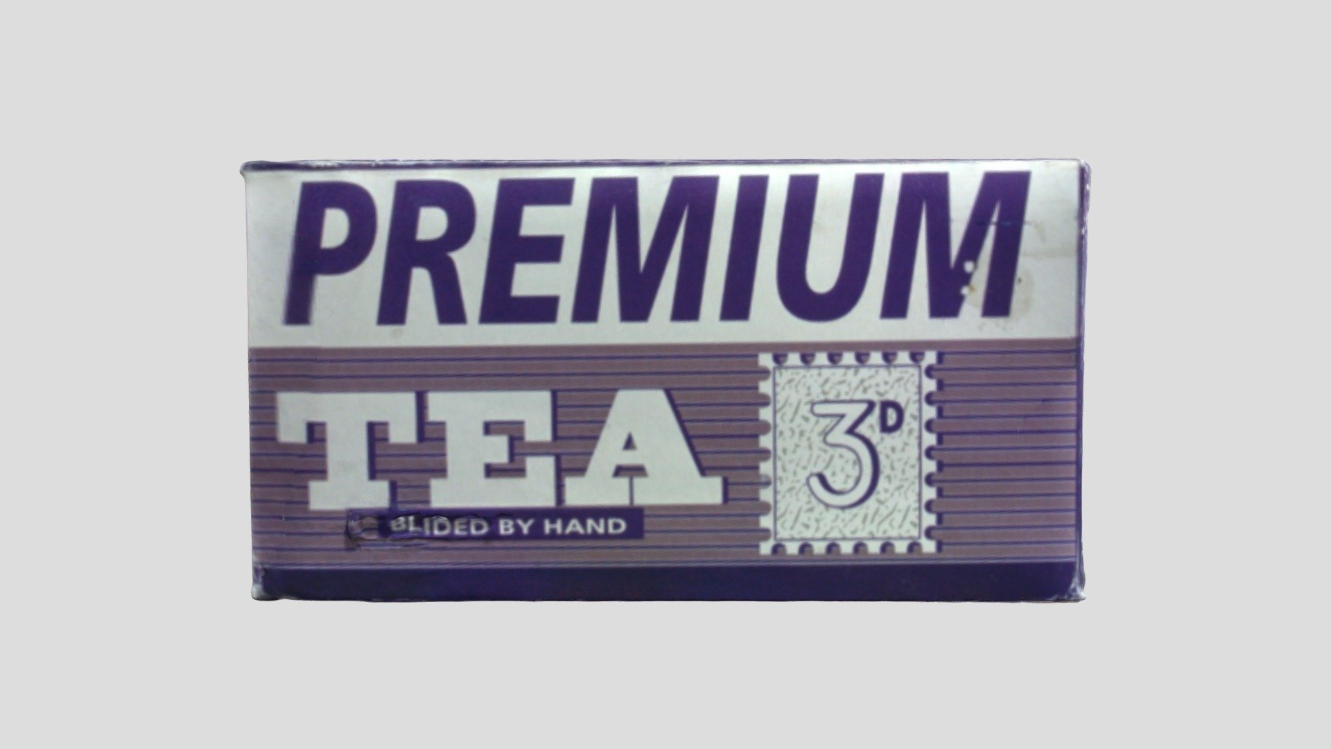 Packet of Tea - 3D model by Aberdeen City Libraries ...