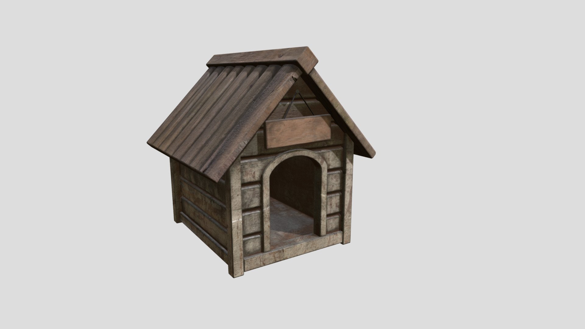 Doghouse Dirty - 3D model by samroe3d [89299c1] - Sketchfab