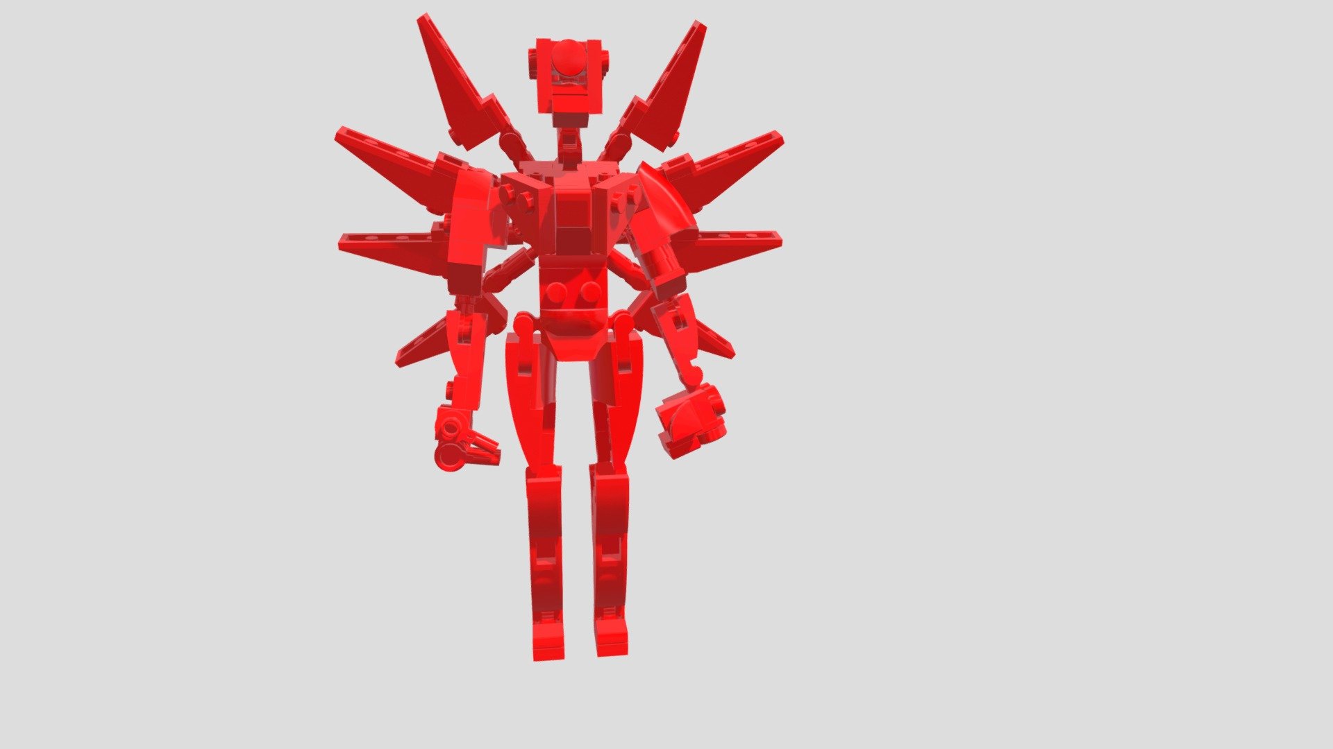 V2 Ultrakill Lego Rigged with animations - Download Free 3D model by ...