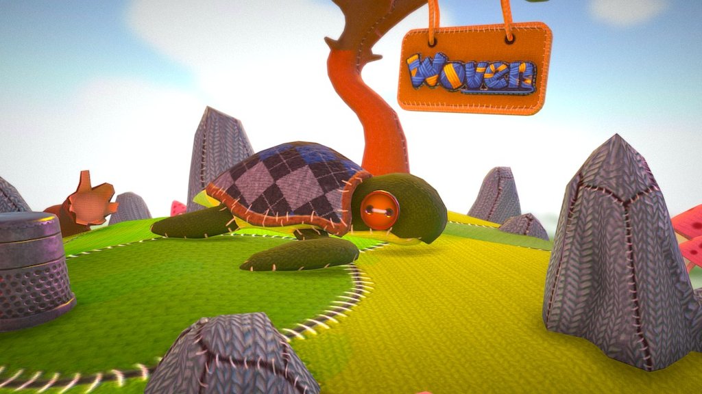 Woven - Turtle - 3D model by Matt_Alterego (@Alterego_Games) [8929b0f] - Sketchfab
