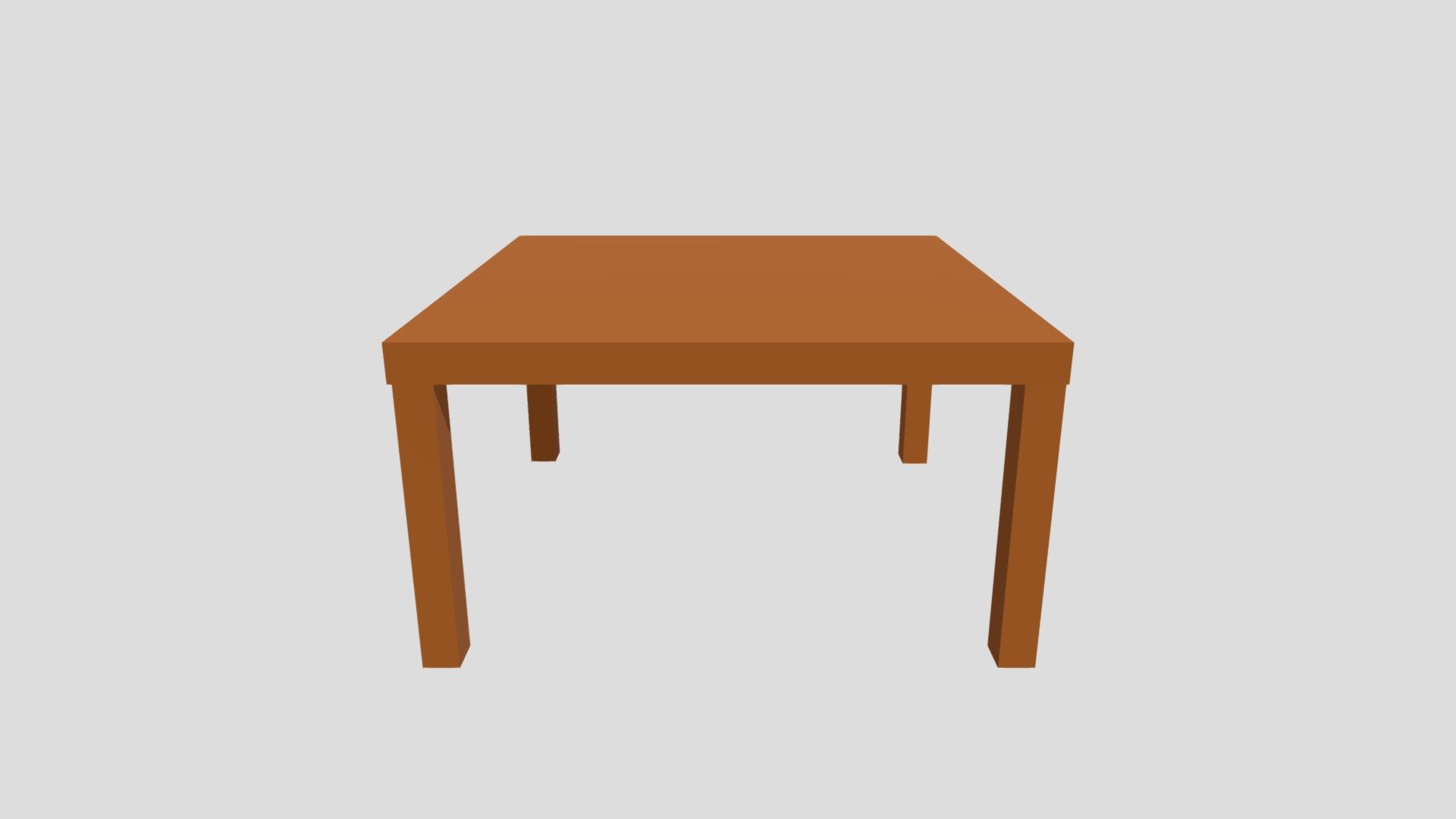 Low Poly Table - Download Free 3D model by zstaples [892a11e] - Sketchfab