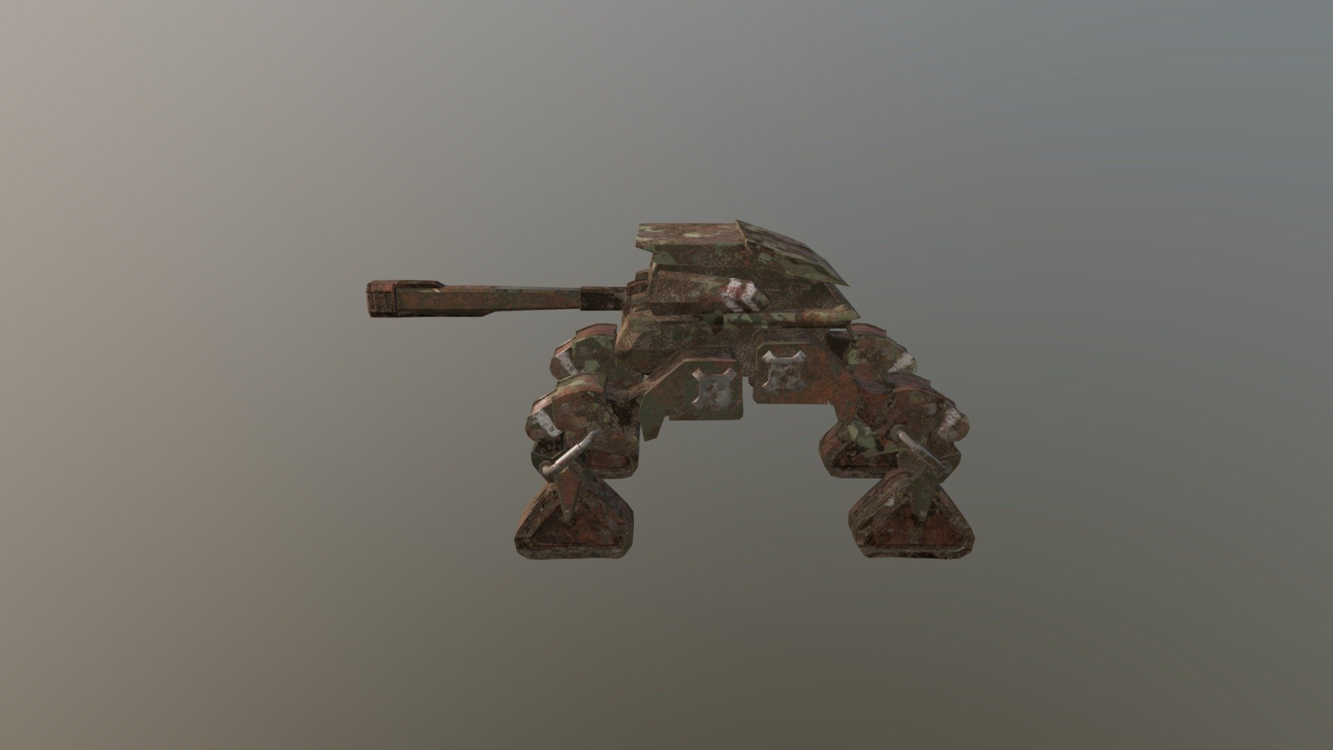 PBR Tank Base - 3D model by Meg Bells (@MegBells) [892a539] - Sketchfab