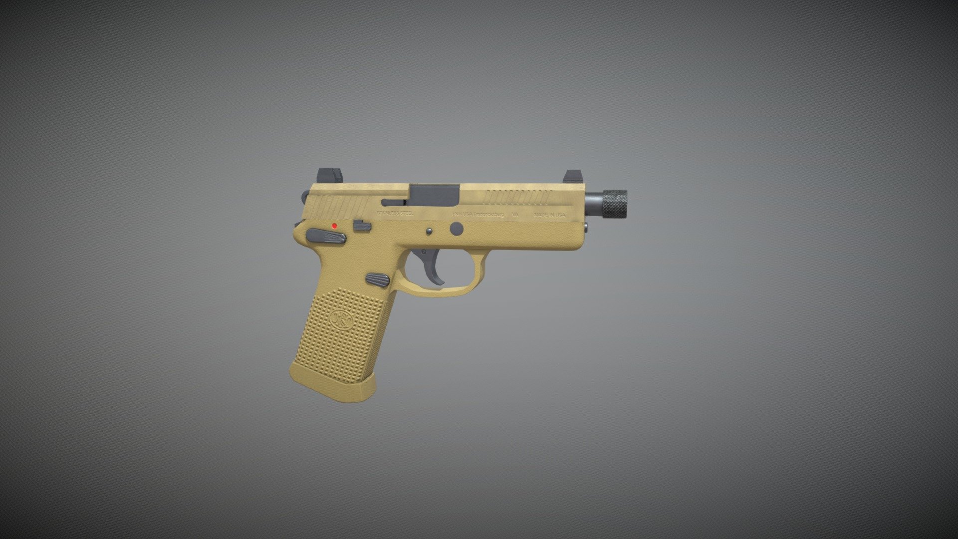 FNX-45 - 3D model by Christian-13 [892ab88] - Sketchfab