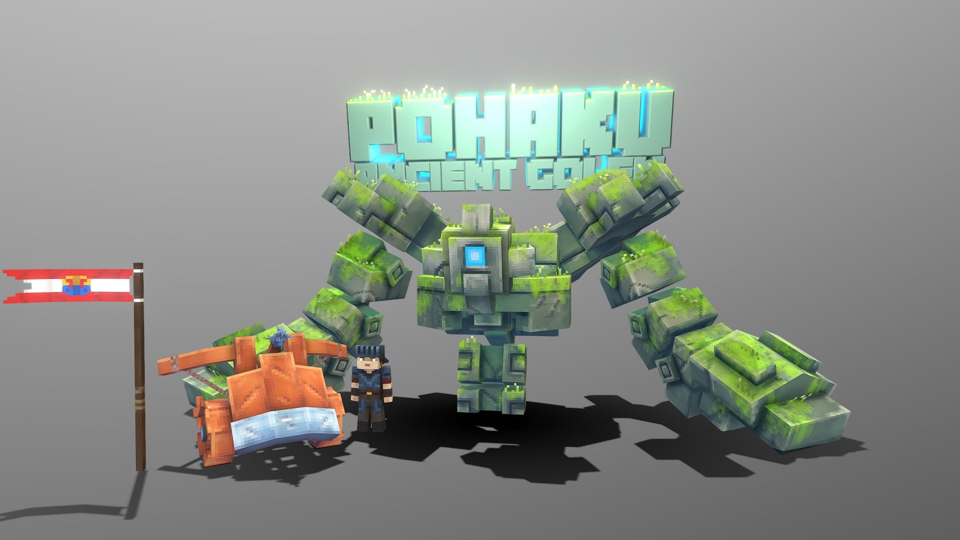 Pohaku the Ancient Golem - 3D model by littleroom [892f3b3] - Sketchfab