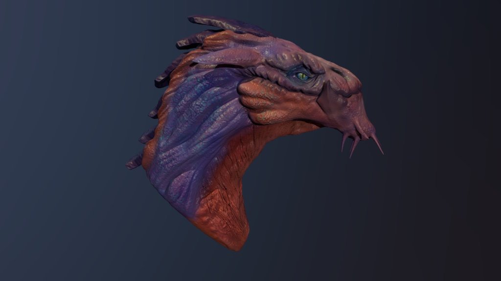 Dragon - 3D model by ben33 [892fe56] - Sketchfab