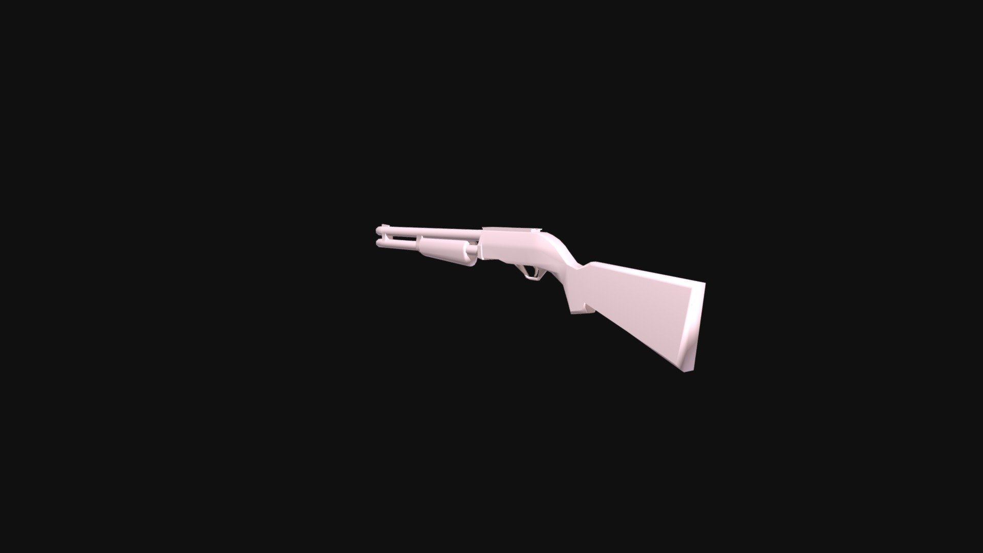 Basic Shotgun - 3D model by Toby Dart (@tobydart) [8930726] - Sketchfab