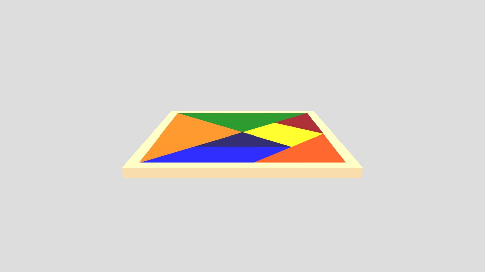 Tangram - 3D model by Luke Dyson (@Lukky4) [8930f85] - Sketchfab