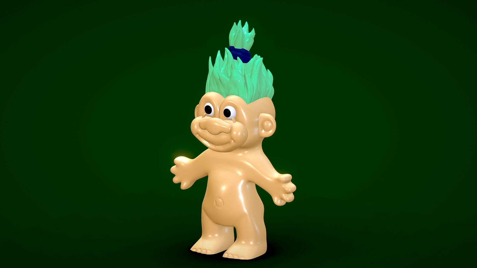 Troll Doll Basic - Download Free 3D model by yogerrasim [89311fe ...