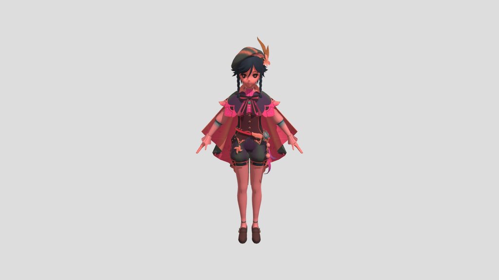 Genshin Impact - A 3D model collection by skywer - Sketchfab