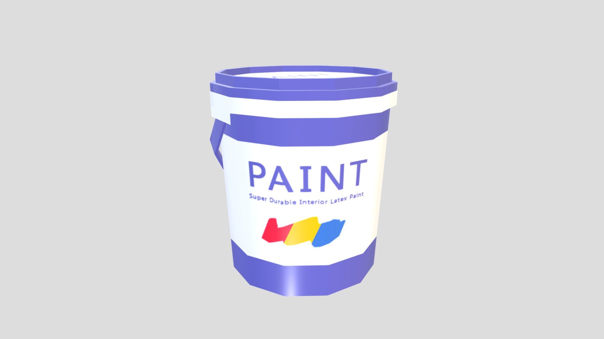 Paint Bucket - Download Free 3D model by a109082009 (@a1090822009 ...