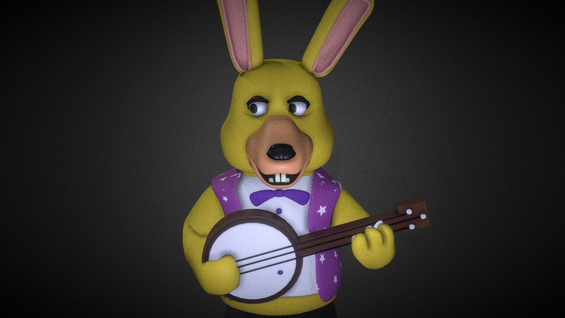 SpringBonnie [Shelf ChuckE. Cheese style] - Download Free 3D model by ...