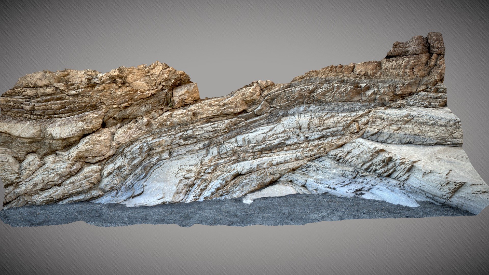 Faulting and folding, USA - Download Free 3D model by Sara Carena ...