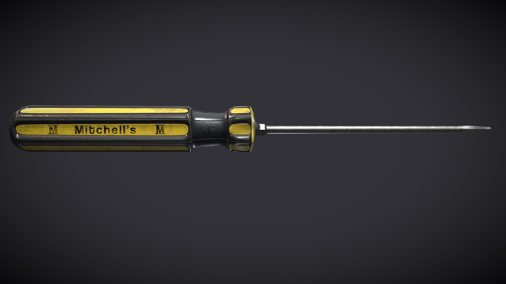 Screwdriver Game Asset - 3D model by Stefano Manente (@Laeron ...