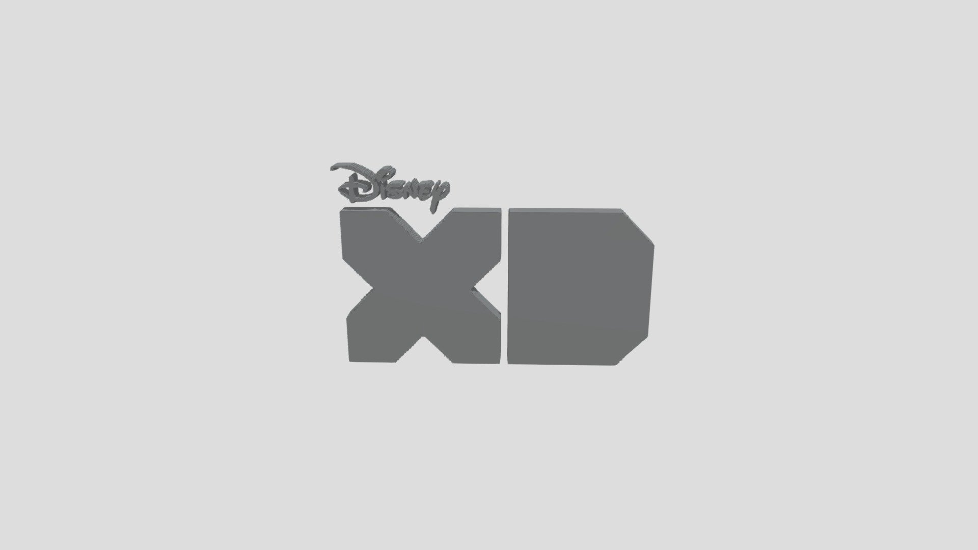 Disney XD Logo mesh - Download Free 3D model by jaralenoefrain17 ...