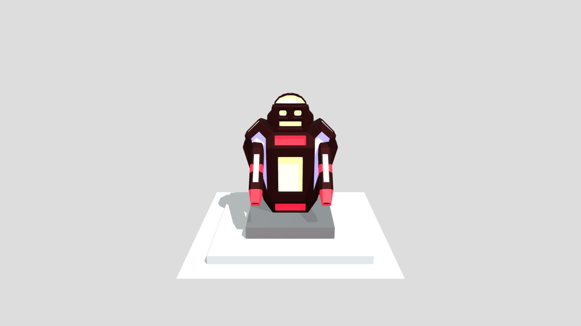 Robot - Download Free 3D model by Brecht.Corbeel [8935aa2] - Sketchfab
